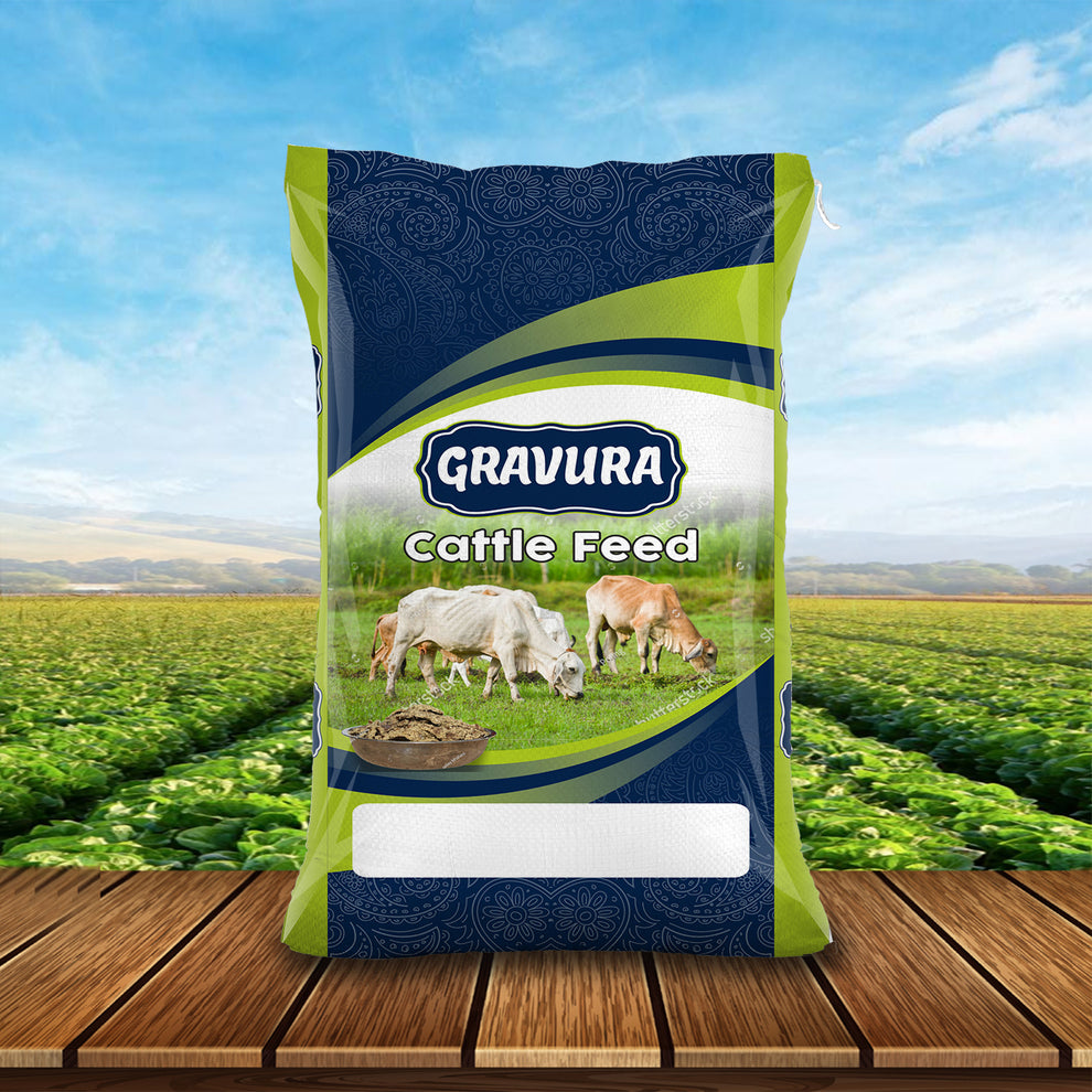 Modern Cattle Feed Packaging Design – Livestock & Dairy Branding ...
